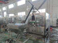 China Carbonated Drink Automatic Glass Bottle Filling Machine 8000BPH with Crown Cap for sale