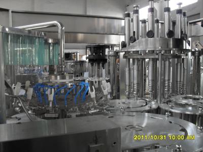 China Electric Stainless Steel Peach Juice Filling Machine for Beverage Packaging 3 in 1 hot filling for sale