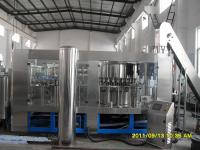 China Round Bottle Fully Automatic Filling Machine With Food Grade Stainless Steel 304 for sale