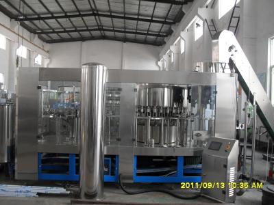China Round Bottle Fully Automatic Filling Machine With Food Grade Stainless Steel 304 for sale