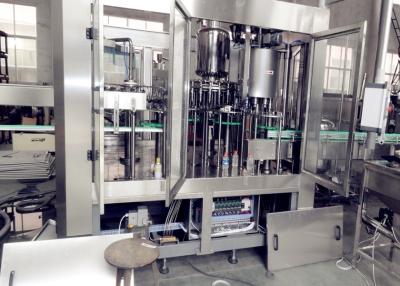 China Glass Bottle Carbonated Drink Filling Machine , Carbonated Soft Drink Filling Machines for sale