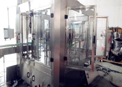 China Automatic Carbonated Water Filling Machine , Glass Bottles Soda Bottling Equipment for sale