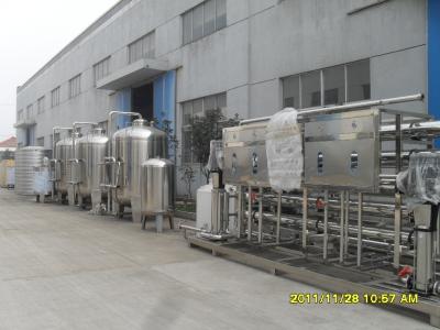 China Food Grade Material Pure Water Process RO Water Purifier Electric Driven for sale