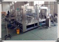 China CE Certificated Fruit Juice Processing Machines With Glass Bottles PCL Control for sale