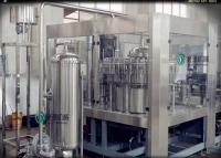 China 2100 * 1500 * 2200 PET Juice Filling Machine Production Line International Level for sale