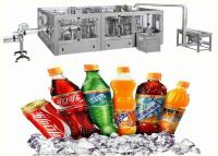 China 380V 50HZ Carbonated Drink Soda Water / Cola / Soft Drink Filling Machine for sale