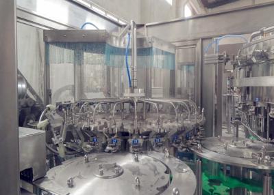 China Automatic Rotary Bottle Carbonated Drink Filling Machine / Soft Drink Production Line for sale
