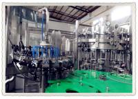 China PCL Control Carbonated Drink Filling Machine For Small Food / Beverage Factory for sale
