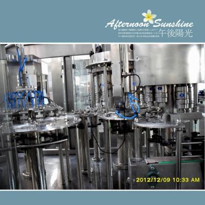 China Automatic Tea Filling Machine Beverage / Chemical Bottle Filling Equipment for sale