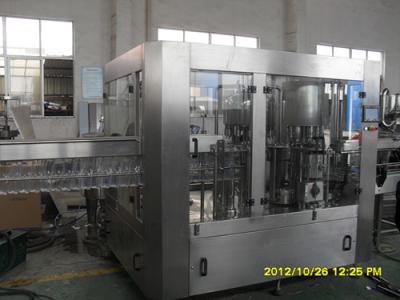 China 3 - In - 1 Low Noise Water Bottle Filling Machine Pure Water Production Line 500ml for sale