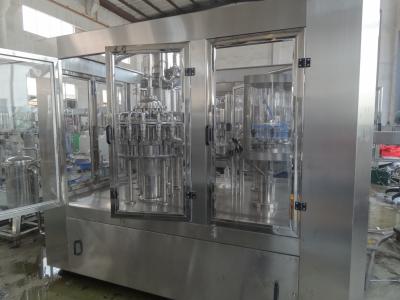 China Electric Stainless Steel Juice Bottling Equipment 3 In 1 PLC Control 5.88KW for sale
