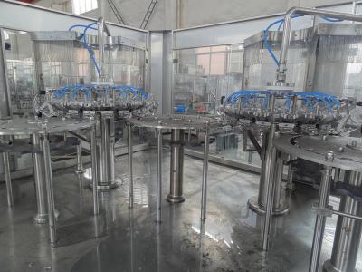 China Stainless Steel 3000 - 14000BPH Beverage Filling Line Juice Filling Packing Machine for sale