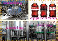 China Gas Contained Cola Energy Drink Filling Machine With Low Electricity Consumption for sale