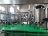 China Industries CE Certificate Soft Drink Glass Bottle Filling Machine 7kw PLC Control for sale