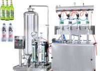 China ISO CE Automatic Carbonated Drinks Filling Machine Juice Aluminum Can SUS304 for sale