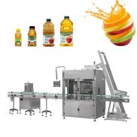 China Fruit Juice Hot Filling Packaging Machine Processing Bottling 0.6m³ / Min 2500kg for sale