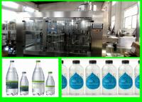 China Rotary Wheel 3-In-1 Plastic Bottle Water Making / Packing Water Bottling Machine for sale