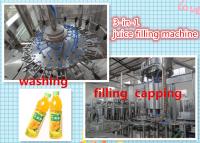 China 6.68kw Juice processing equipment concentrate production line with 500ml plastic bottle for sale