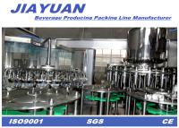China Food Grade Stainless Steel PET Bottle Water Filling Machine Automatic 6.57kw for sale