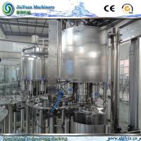 China 7500kg Weight Water Rotary Filling Machine 3000 Bottles Per Hour Pure for sale