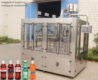 China PET Bottle Beverage Filling Machine / Carbonated Drinks Production Lines for sale