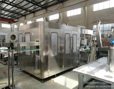 China Complete Carbonated Drink Filling Machine / Bottling Juice Equipment for sale