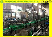 China Large Glass Bottle Filling Machine / Split Carbonated Production Line 1.1kw for sale