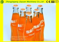 China Soda Water / Carbonated Flavour Juice Drink Glass Bottle Filling Machine 2000BPH for sale