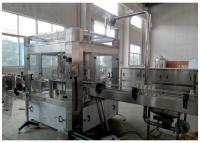 China 6.68kw Purified Milk Glass Bottle Filling And Capping 2-In-1 Machine For Small Factory for sale