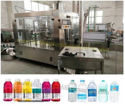 China Beverage / Water Bottle Filling Machine With Constant Pressure Filling for sale