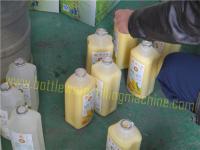 China PP / PET Bottle Corn Juice Filling Aluminum Foil Cutting / Sealing Machine for sale