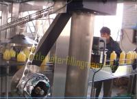 China PP / PET Bottle Corn Juice Filling Aluminum Foil Cutting / Sealing Machine for sale