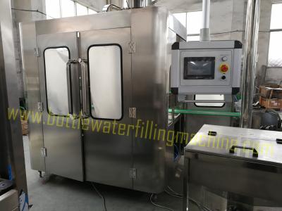 China PLC + HMI Control Water Bottle Filling Machine / Automatic Bottle Capper for sale