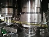 China Drinking Water Bottle / Barrel / Bucket Filling Machine 3 In 1 Rotary Monoblock for sale