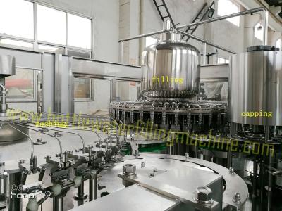China Rotary Rinser Filler Capper Automatic Water Bottle Filling Machine 18000bph for sale