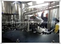 China Automatic HDPE Bottle Milk & Juice Washing Filling Aluminum Foil Sealing Machine for sale
