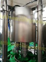 China Aluminum Cap Glass Bottle Juice Filling Equipment 3000b/h Capacity for sale