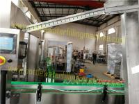 China Aluminum Cap Glass Bottle Juice Filling Equipment 3000b/h Capacity for sale