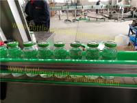China Crown Cap Glass Bottle Tea / Juice Filling Machine Mitsubishi PLC Control for sale