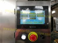 China Crown Cap Glass Bottle Tea / Juice Filling Machine Mitsubishi PLC Control for sale