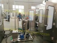 China 6000B/H Capacity Glass Bottle Non-Carbonated Soft Drinks / Juice Monoblock Filler And Capper for sale