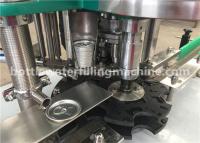 China Canned Juice / Vodka / Milk Beverage Filling Machine For Small Beverage Canning Line for sale