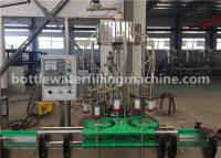 China Canned Juice / Vodka / Milk Beverage Filling Machine For Small Beverage Canning Line for sale