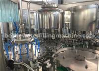 China Mineral Water Juice Gas Bevarage Filling And Sealing Machine / Liquid Filling Machine for sale