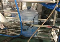 China 5 Gallon Pet Bottle Filling Machine / 20 Liter Mineral Water Bucket Plant 2800*1100*1600MM for sale