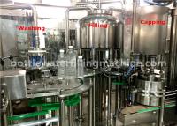 China Small Bottle Washing Filling Capping Machine For Complete Water Filling Line for sale