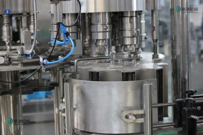 China Auto Liquid Barrel Filling Machinery , 500 ml Juice Hot Filling Machine for sale