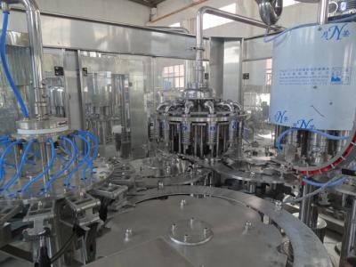 China 3.88kw Auto Juice Filling Machine 3 in 1 Beverage PET Bottle Filling Line for sale