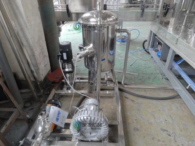 China Electric Hot Filling Machine / Beverage Filler Machine For Round PET Bottle for sale