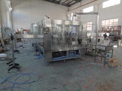 China 3 In 1 Juice Bottling Equipment Stainless Steel / Filling Capping Machine for sale